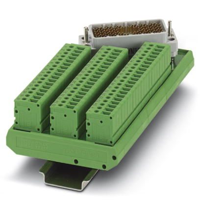 VARIOFACE module, for ELCO plug connector, for mounting on NS 35/7.5 ...
